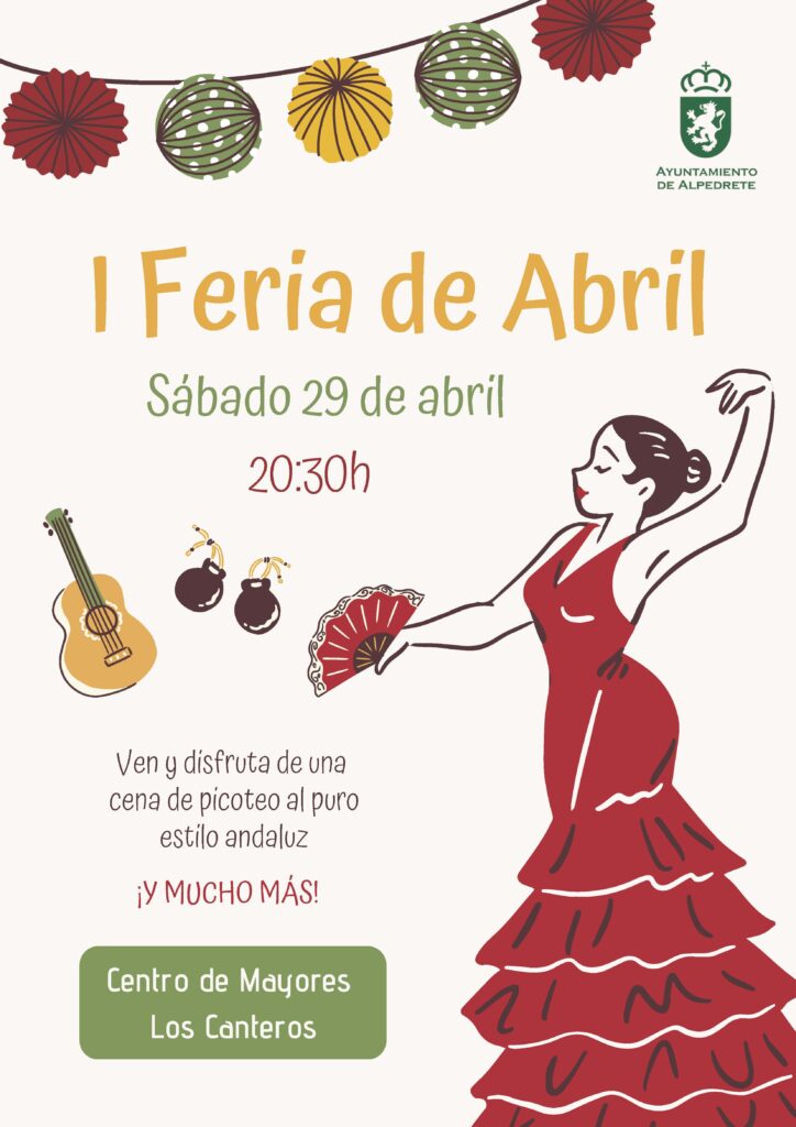 Mayores. Feria de abril - Web Ayuntamiento de Alpedrete