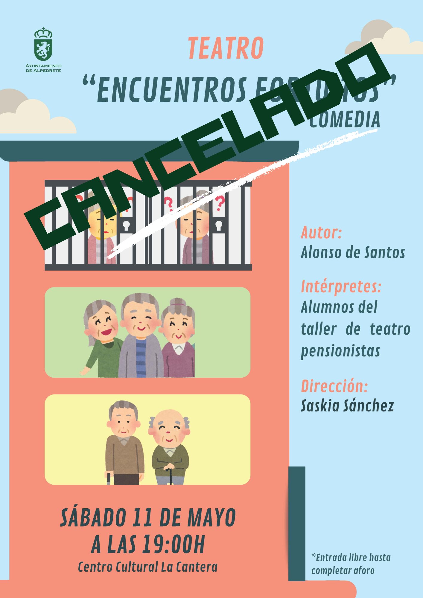 encuentros fortuitos teatro cancelado 2 - Web Ayuntamiento de Alpedrete